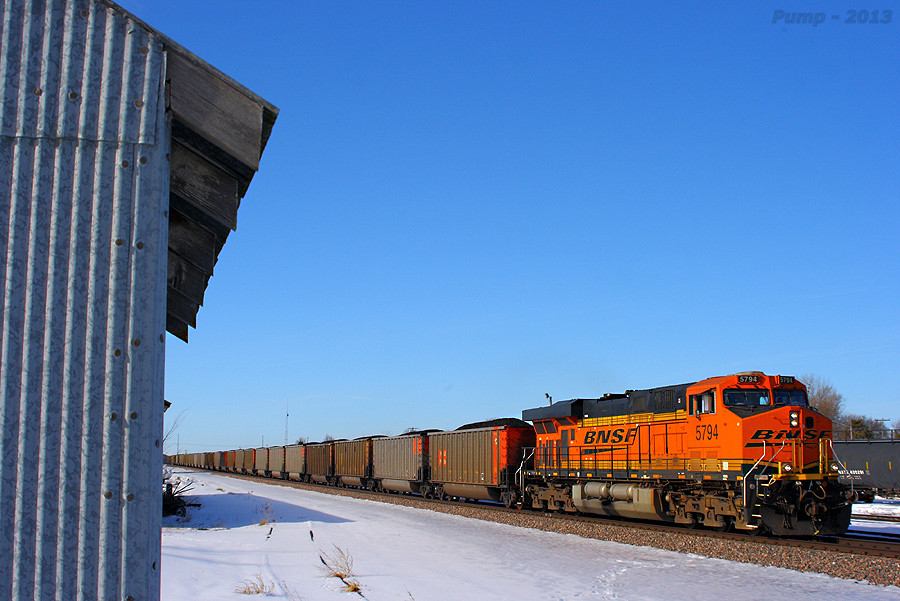 Eastbound BNSF Loaded Coal Train